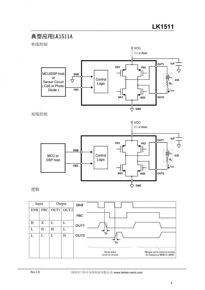 LK1511B datasheet page 4