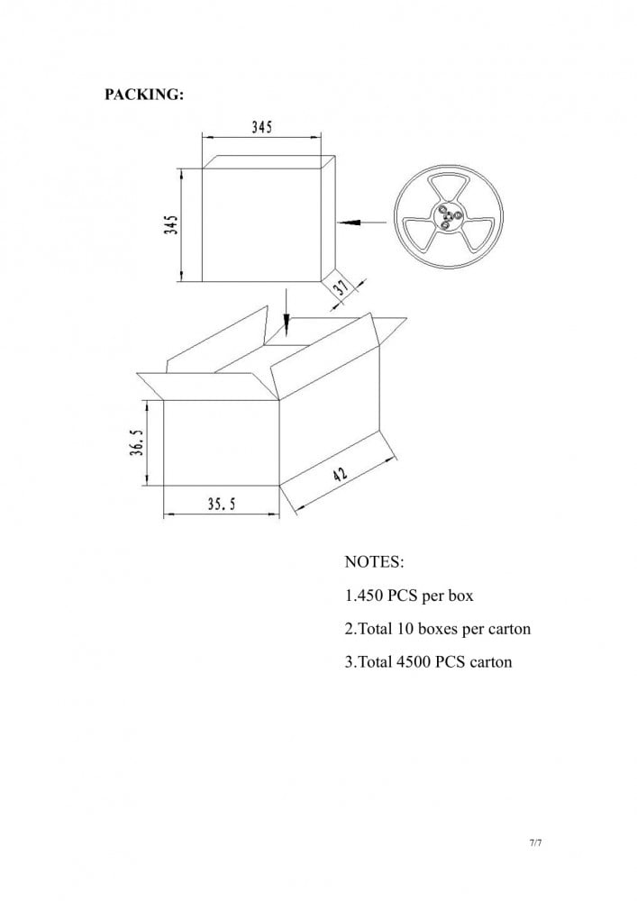 GSC1370YA-3V4000 specification page 7