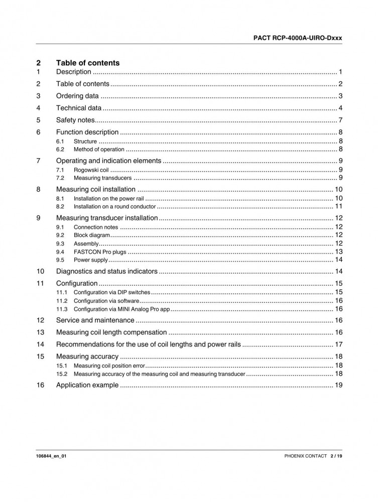 Phoenix Contact 2906231 technical document page 2
