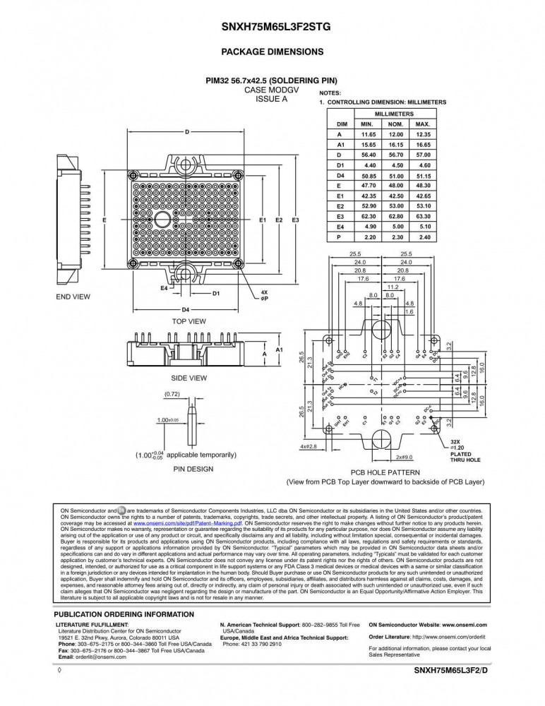 SNXH75M65L3F2STG datasheet page 8