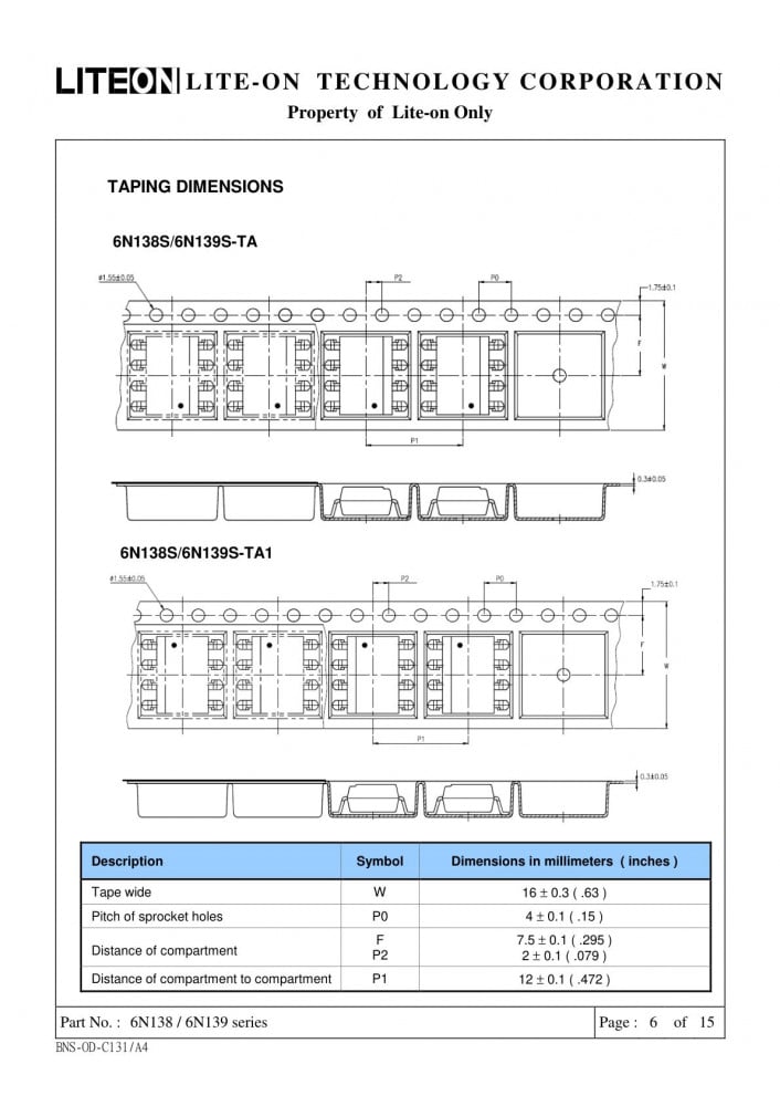6N139S datasheet page 6