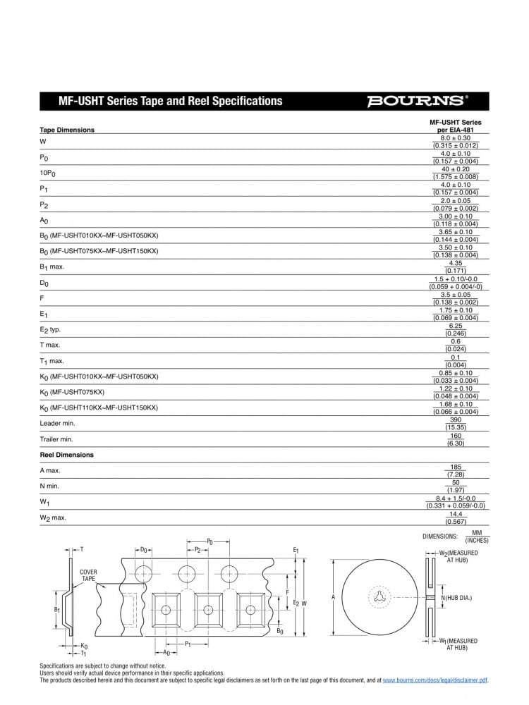 MF-USHT110KX-2 datasheet page 5