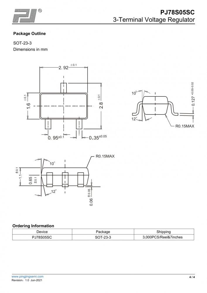 PJ78S05SC datasheet page 4