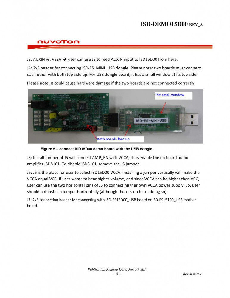 NU-ISDMINUSB documentation page 8