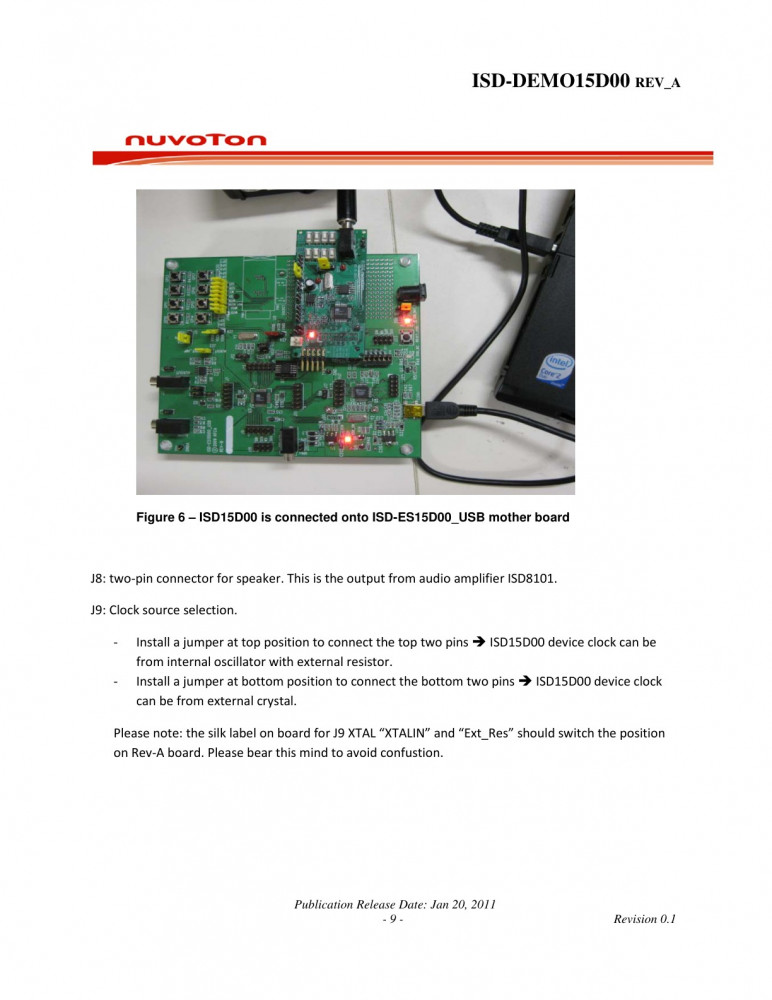 NU-ISDMINUSB documentation page 9