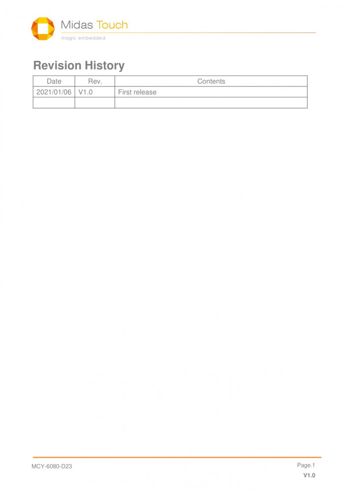 MCY-6080 datasheet page 2
