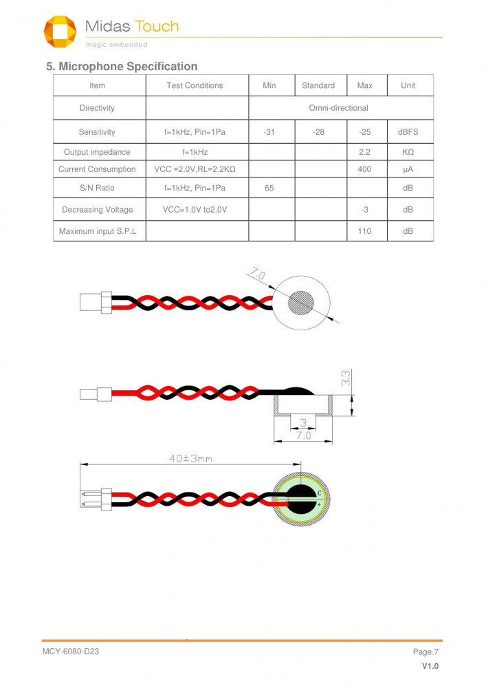 MCY-6080 datasheet page 8