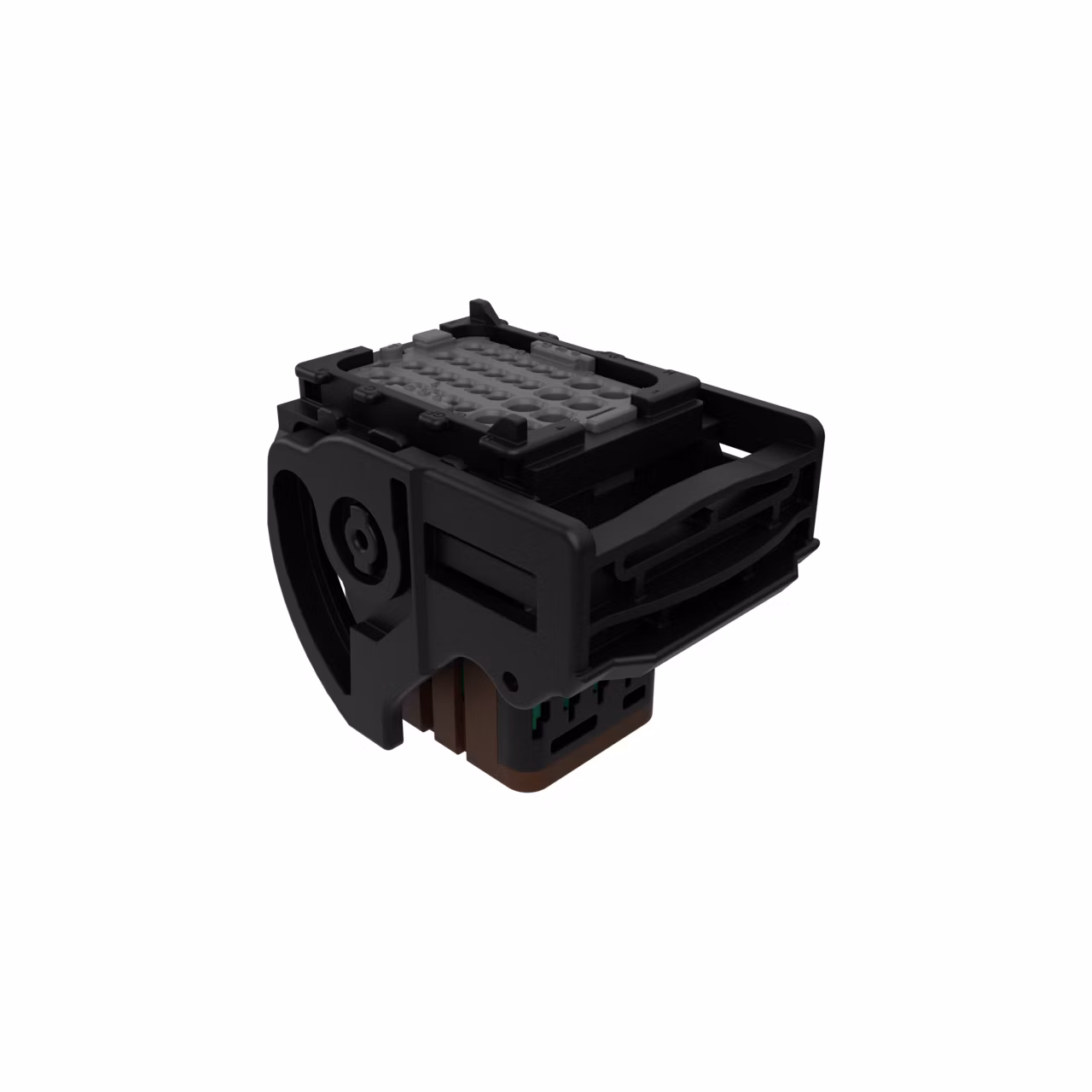 .635mm, 1.50mm, CMC Receptacle, 32 Circuits, Right Wire Output, Brown Coding, Mat Sealed for sale