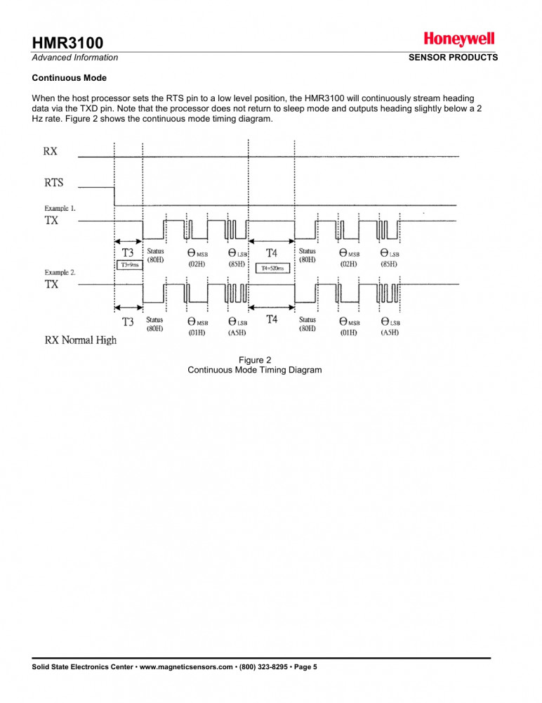 HMR3100 document page 5