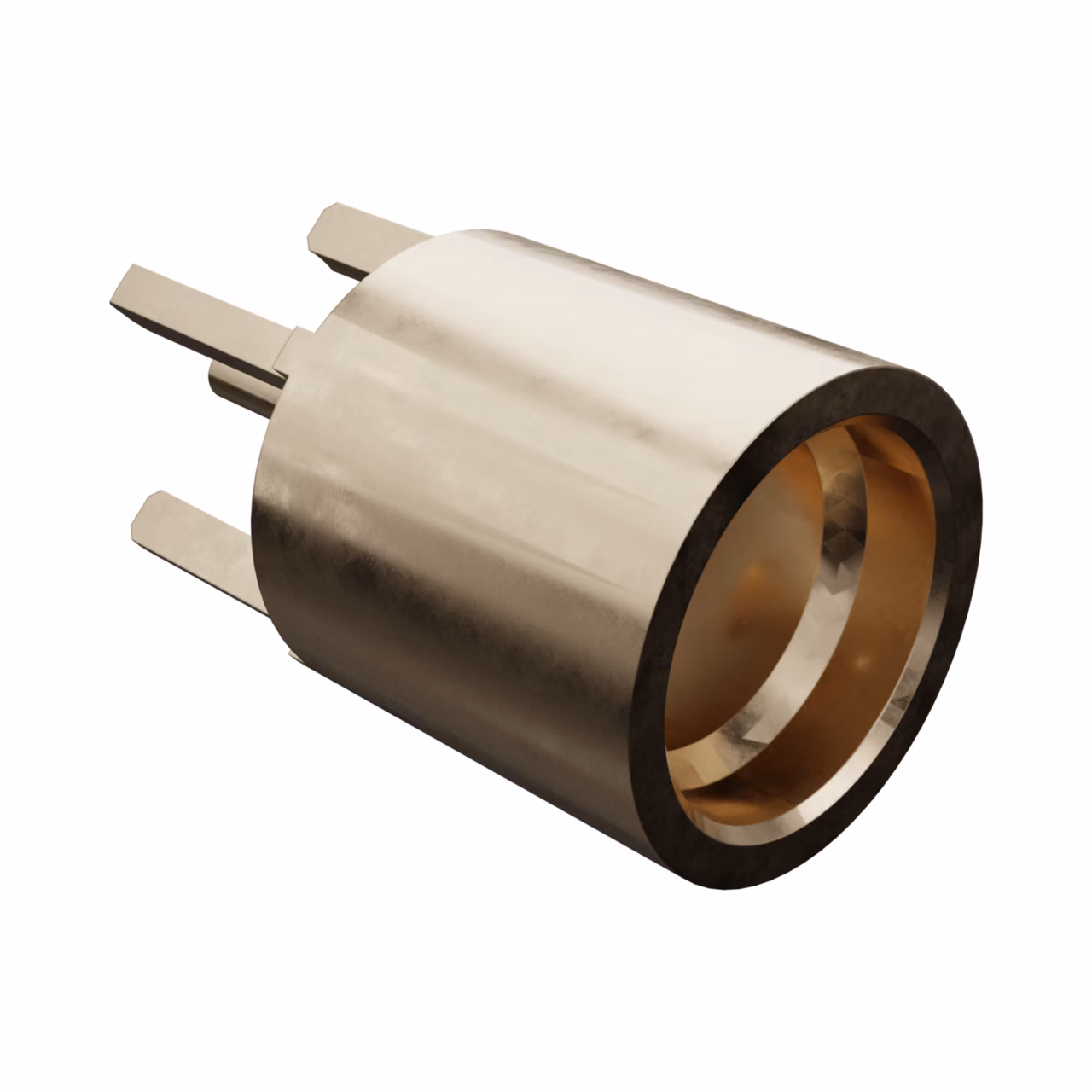 SMP Plug, Straight, Smooth Bore, PCB, Through Hole, Non-Magnetic, Tray 50 Ohms for sale
