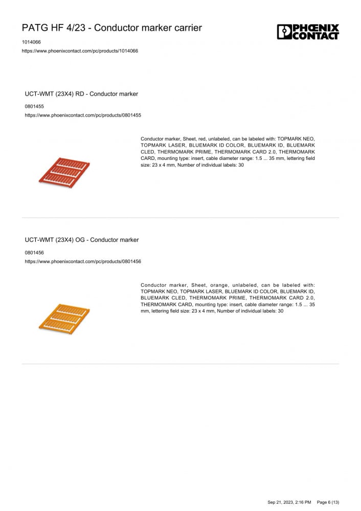 Phoenix Contact 1014066 document page 6