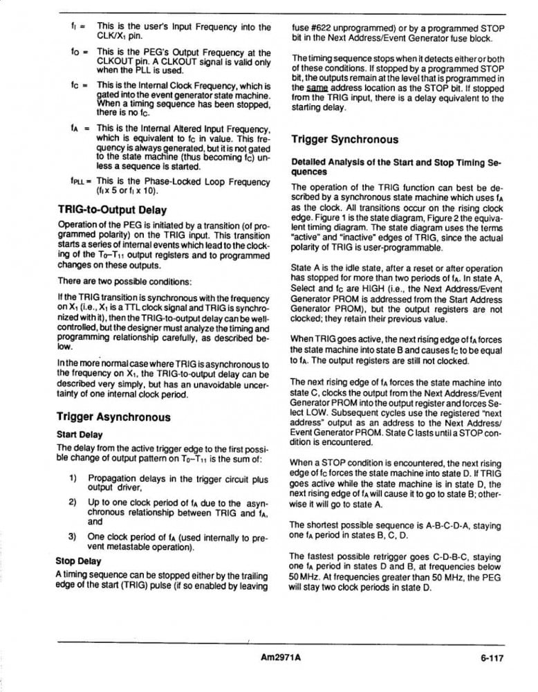 AM2971A datasheet page 6