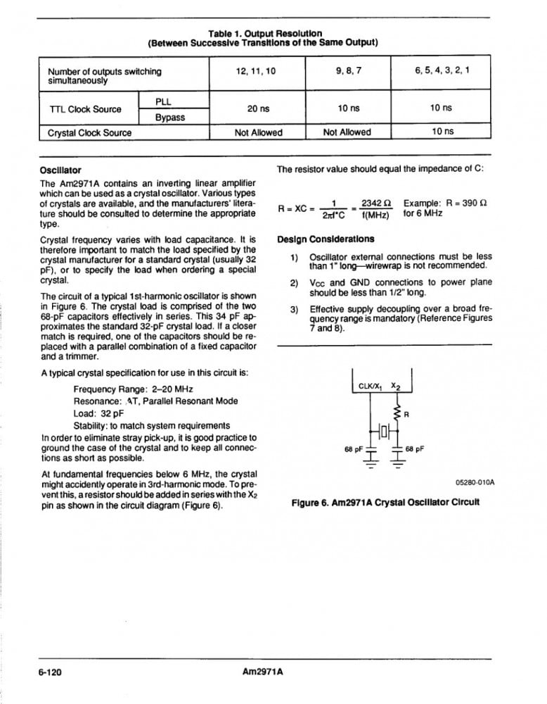 AM2971A datasheet page 9