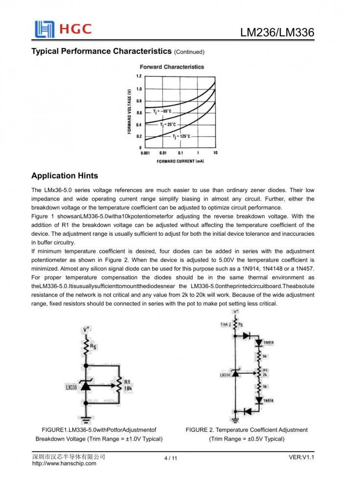 LM336 datasheet page 4