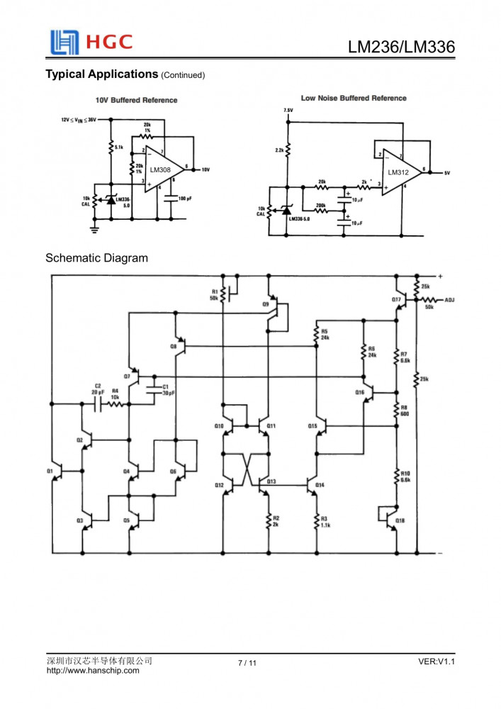 LM336 datasheet page 7