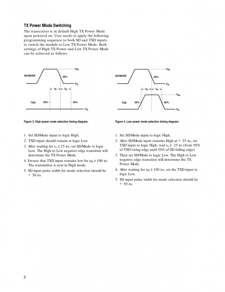 HSDL-3208 datasheet page 3