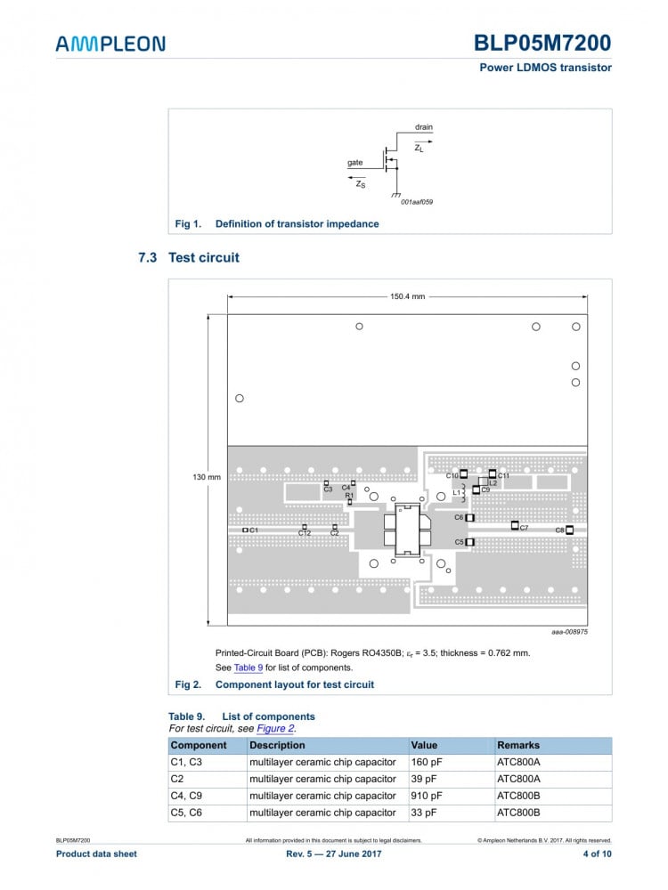 BLP05M7200Y datasheet page 4