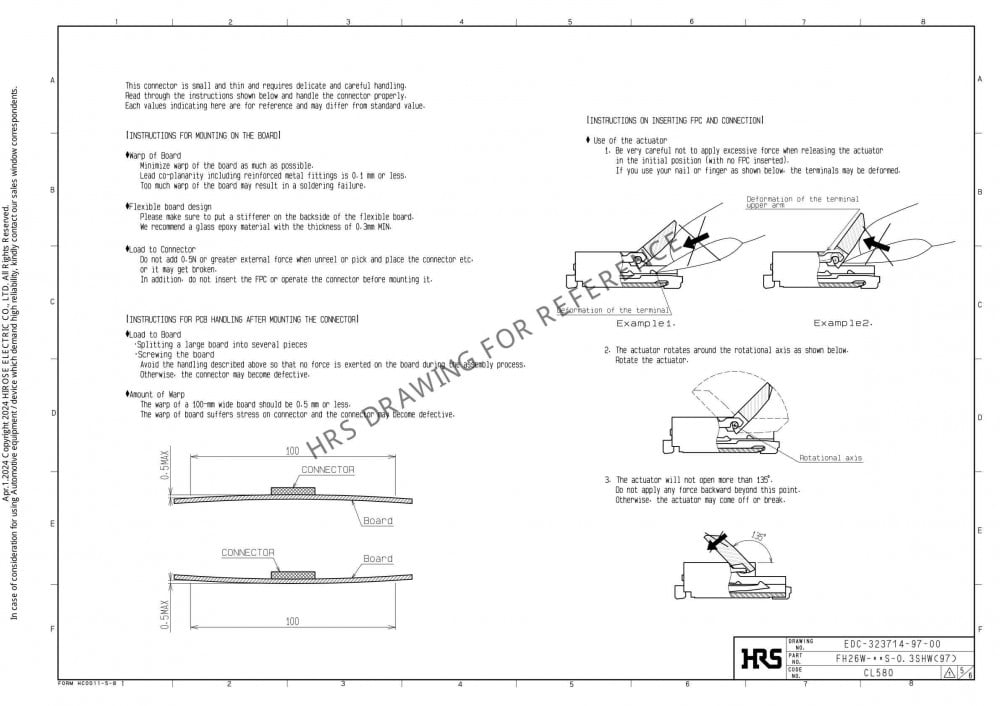 HRS FH26W technical document page 5