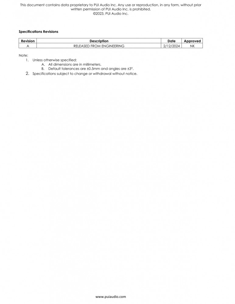 ABLF2722A datasheet page 5