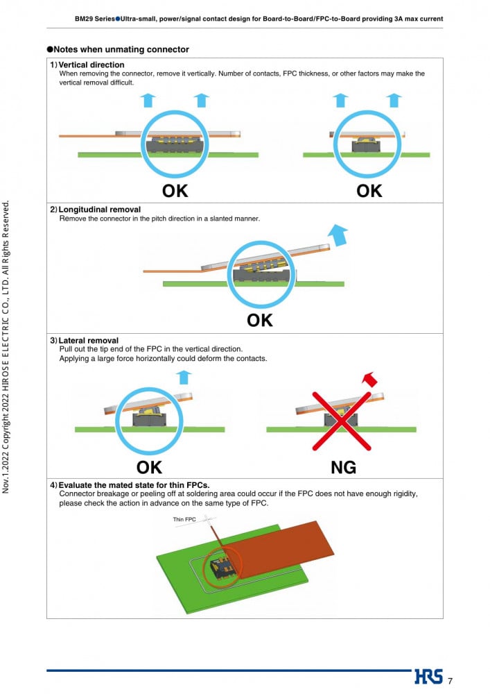 HRS BM29 datasheet page 7