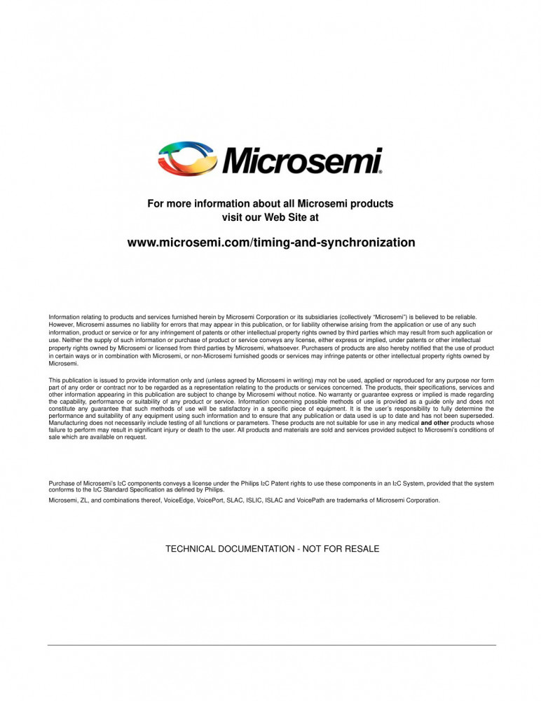 ZL30364GDG2 technical document page 5