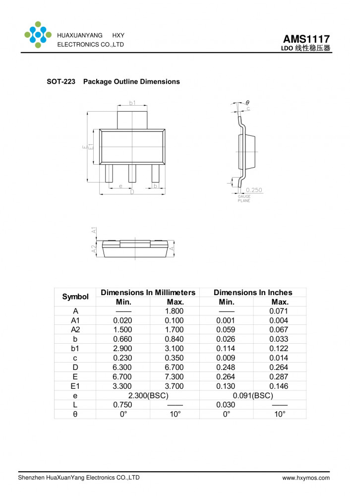 AMS1117-ADJ datasheet page 5