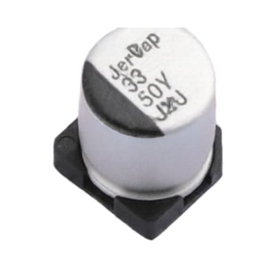 JIERR CS50V1M4X5 Aluminum Electrolytic Capacitor