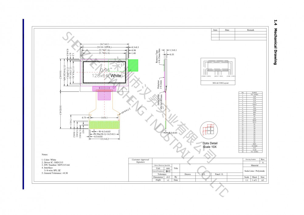 HS96F04 datasheet page 5
