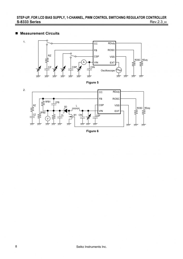 S-8333 datasheet page 8