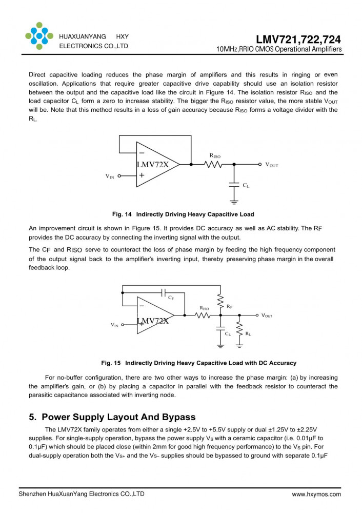 LMV724M-HXY technical document page 9