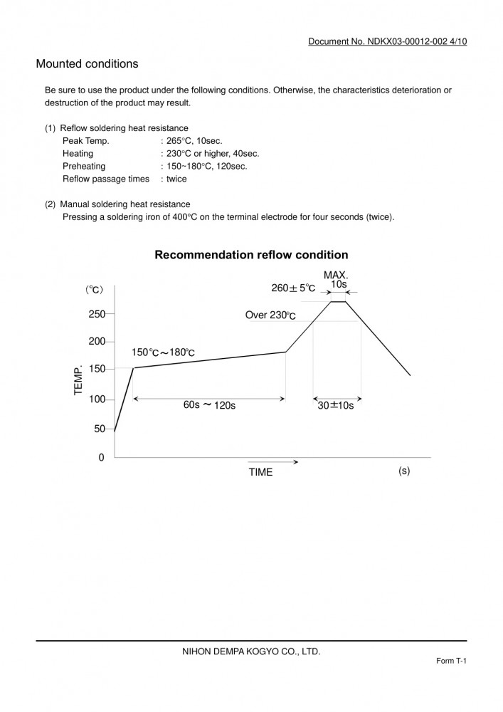 NDK NX2520SA datasheet page 4