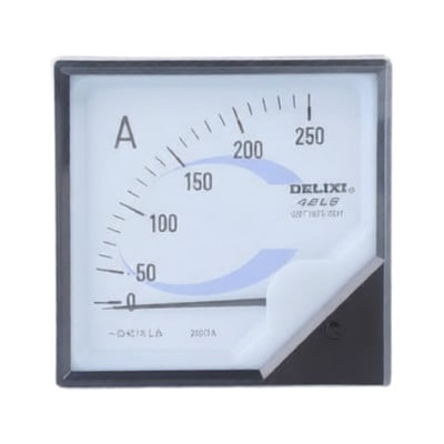 Delixi Electric 42L6A75D1 Analog Panel Ammeter