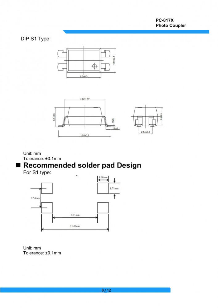 PC-817S1-CTP1-F datasheet page 8