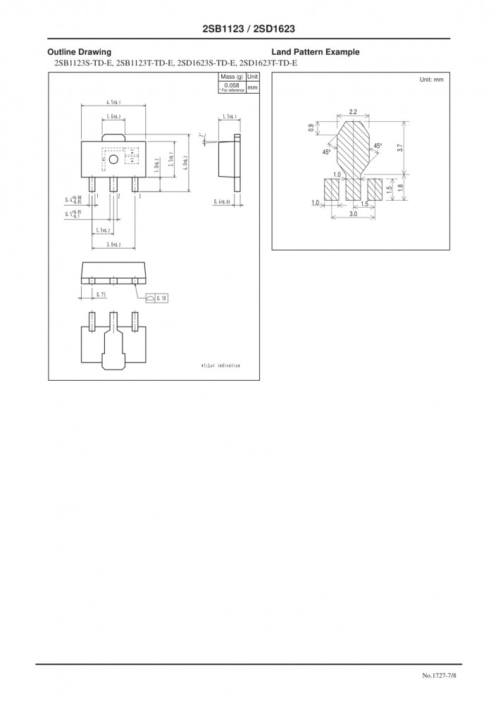 2SD1623T-TD-E datasheet page 7