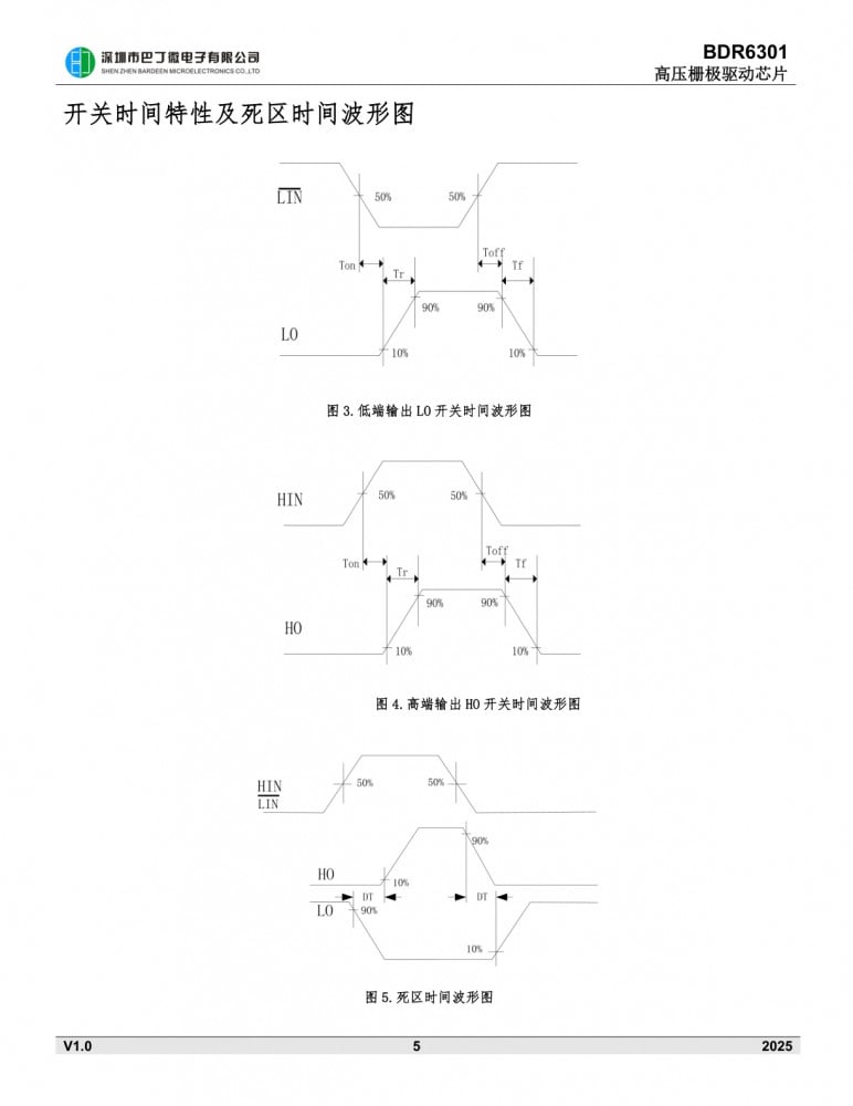 BDR6301 datasheet page 5