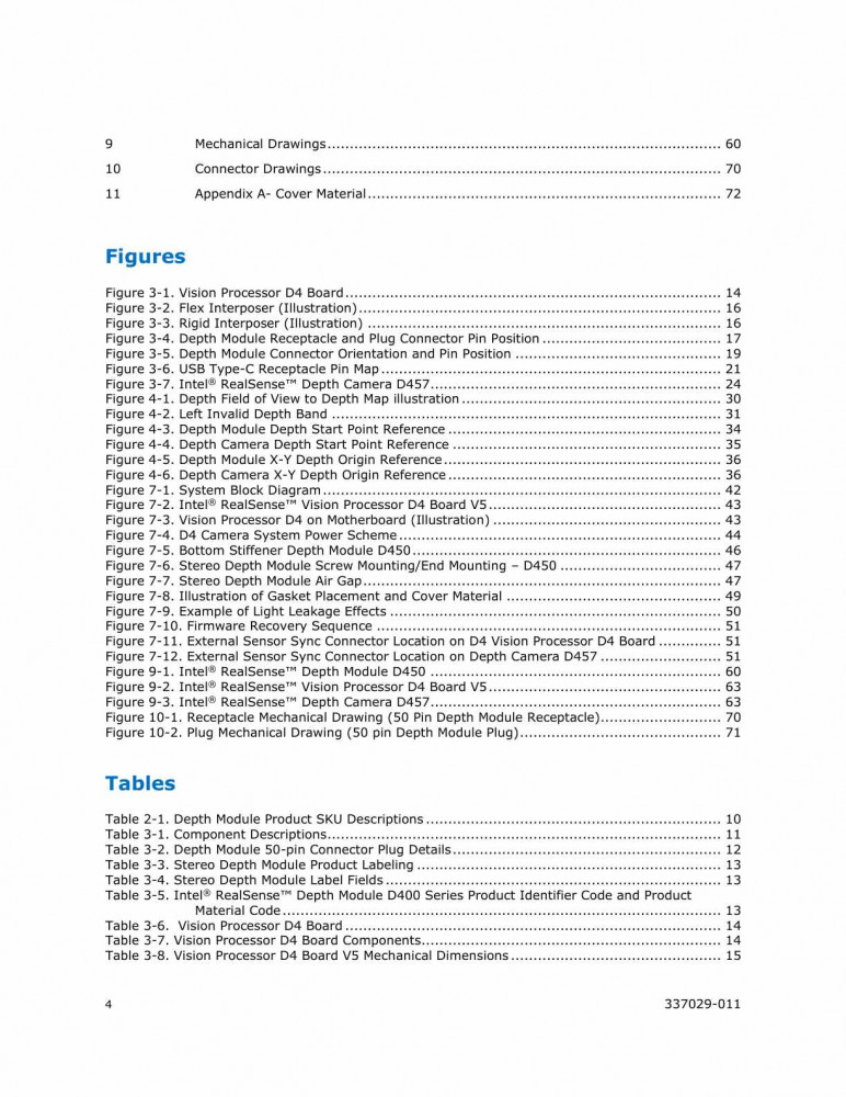 Intel RealSense D457 datasheet page 4