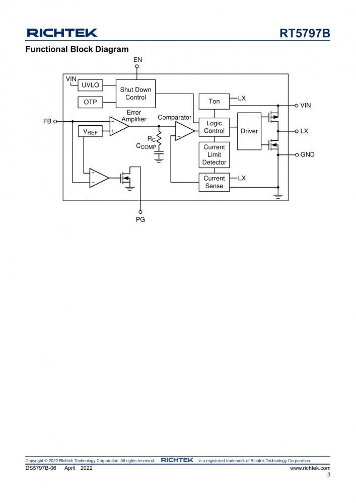 RT5797B technical document page 3