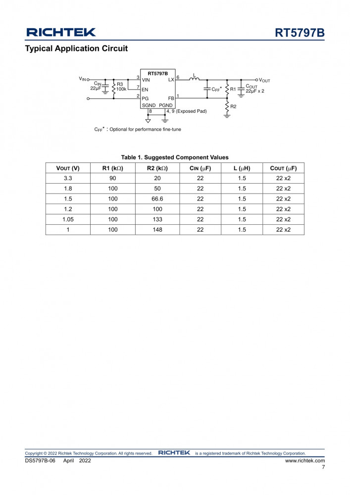 RT5797B technical document page 7