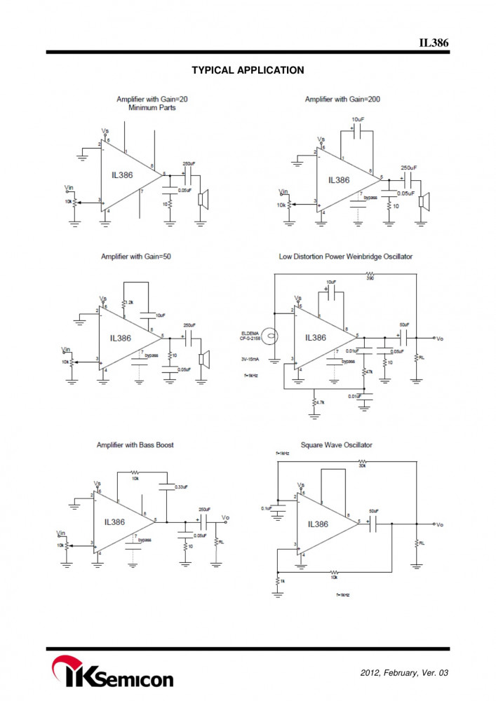 IL386DT datasheet page 5