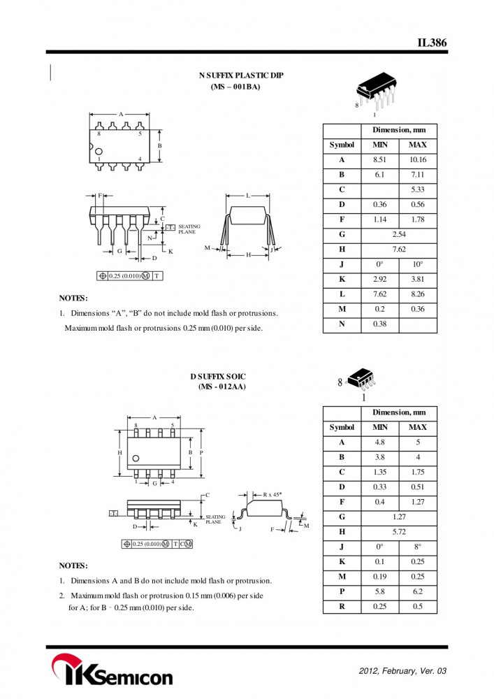 IL386DT datasheet page 6