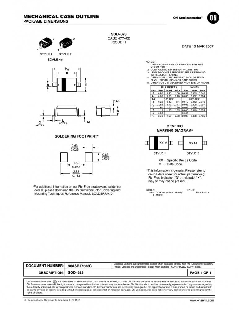 SZESD8351 datasheet page 8