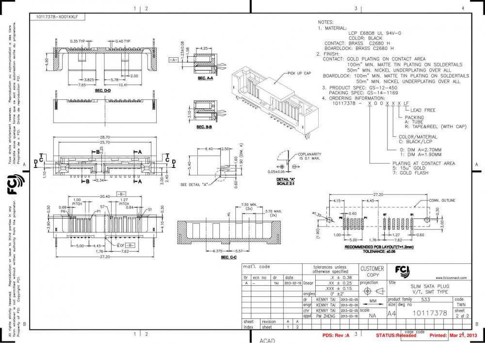 10117378-5000CRLF technical document page 2