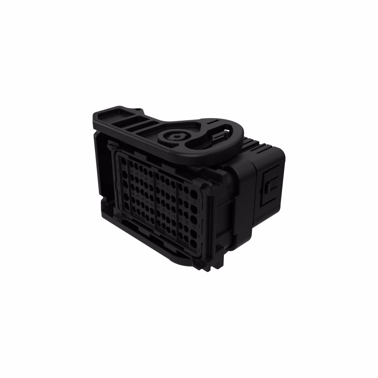 .635mm, 1.50mm, Power CMX Connector, 65 Circuits, Left Wire Output, Black Coding for sale