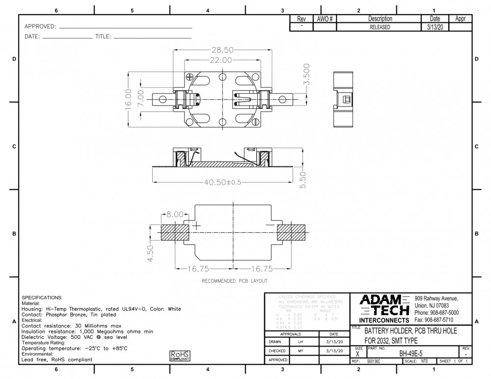 ADAM TECH BH-49E-5 released drawing preview