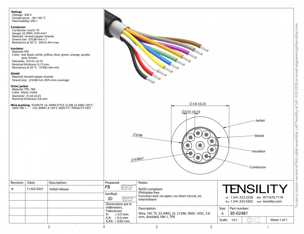 30-02481 product drawing preview, page 1