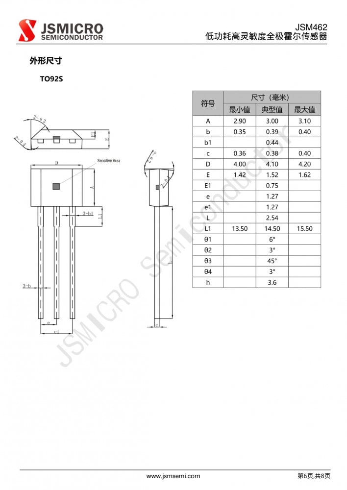 JSM462 datasheet page 6