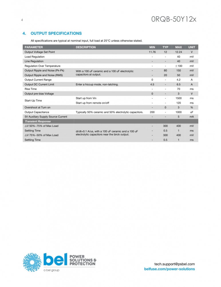 0RQB-50Y120G datasheet page 4