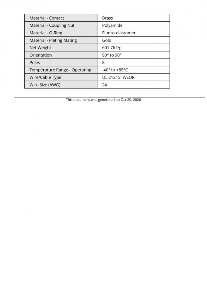 Product specification page 3