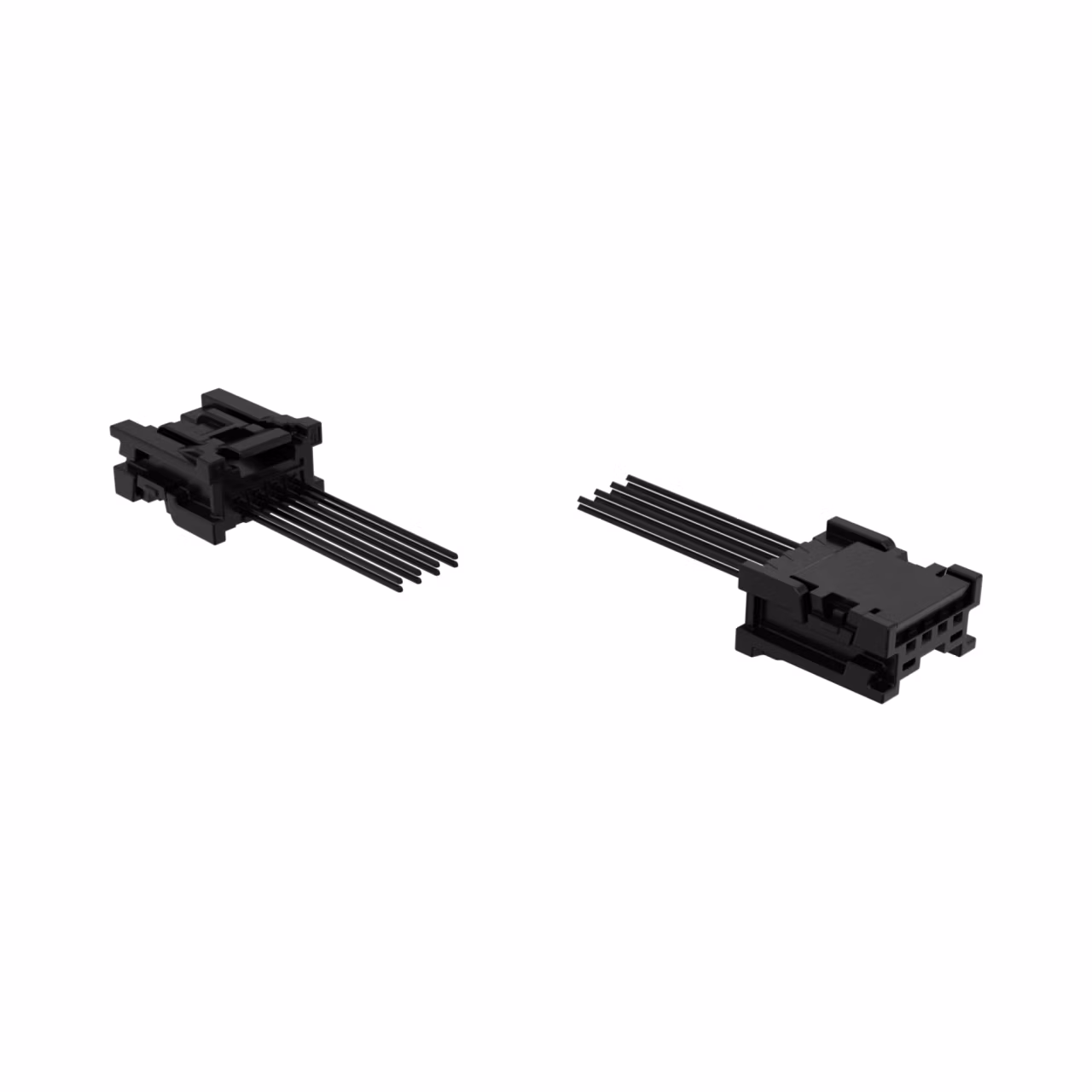 Mini50-to-Mini50 Off-the-Shelf (OTS) Cable Assembly, 2.00mm Pitch, Single Row, 150.00mm Length, 4 Circuits, Black for sale
