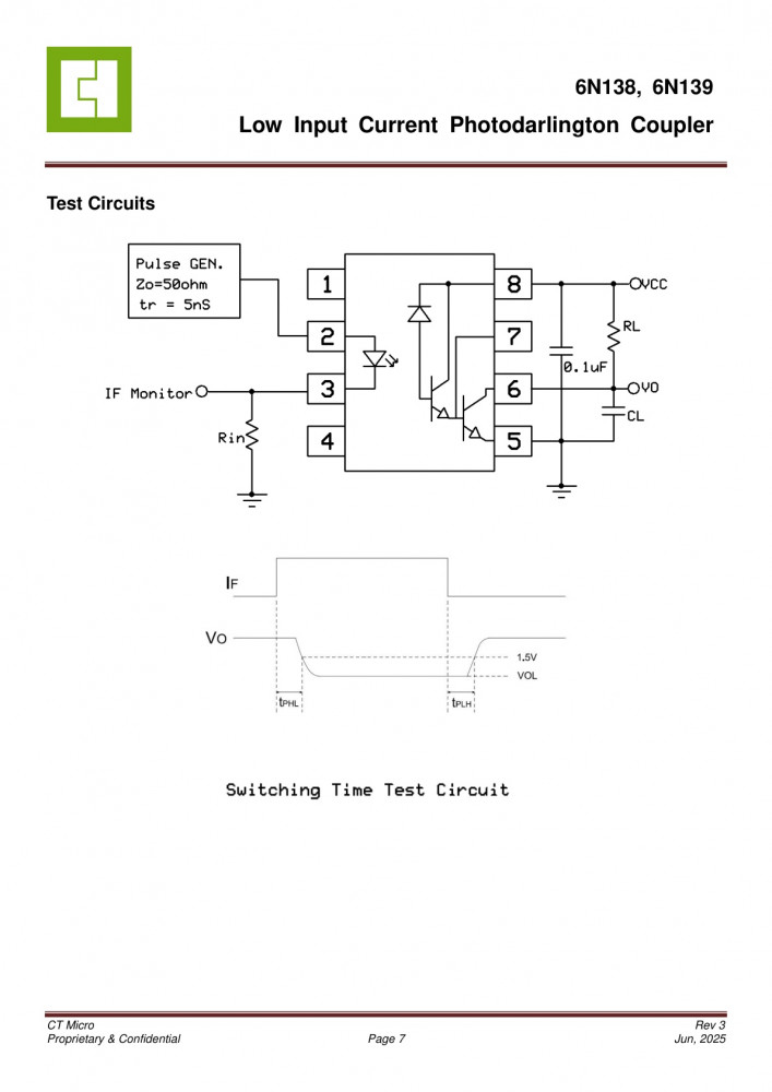 6N138 technical document page 7